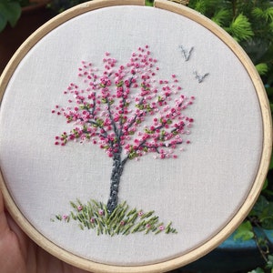 Blossom Tree Embroidery Kit - Etsy