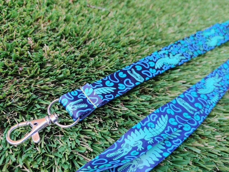 Swamp Gator Lanyard / With Lobster Clasp / Aesthetic - Etsy