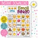 Emoji Printable Bingo Cards 30 Different Cards Instant Download - Etsy