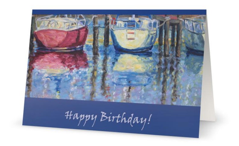Package of Cards: Six Water Themed Art Cards - Etsy