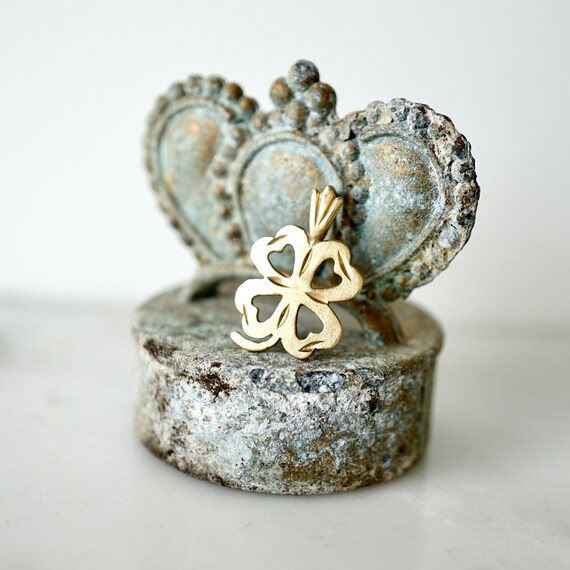 Four leaf clover 14k - Gem