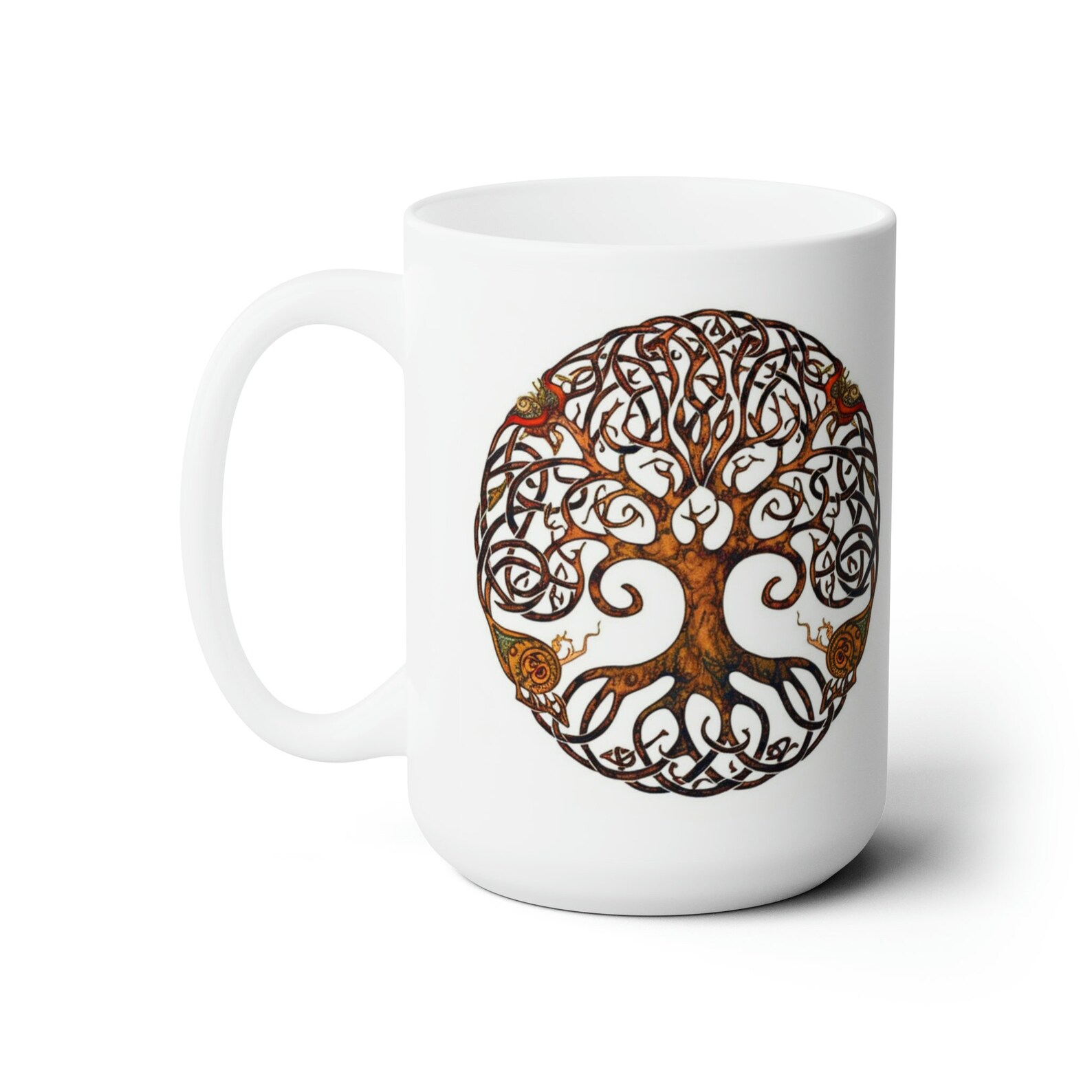 Celtic Tree of Life Coffee Mug Tree of Life Coffee Ceramic - Etsy