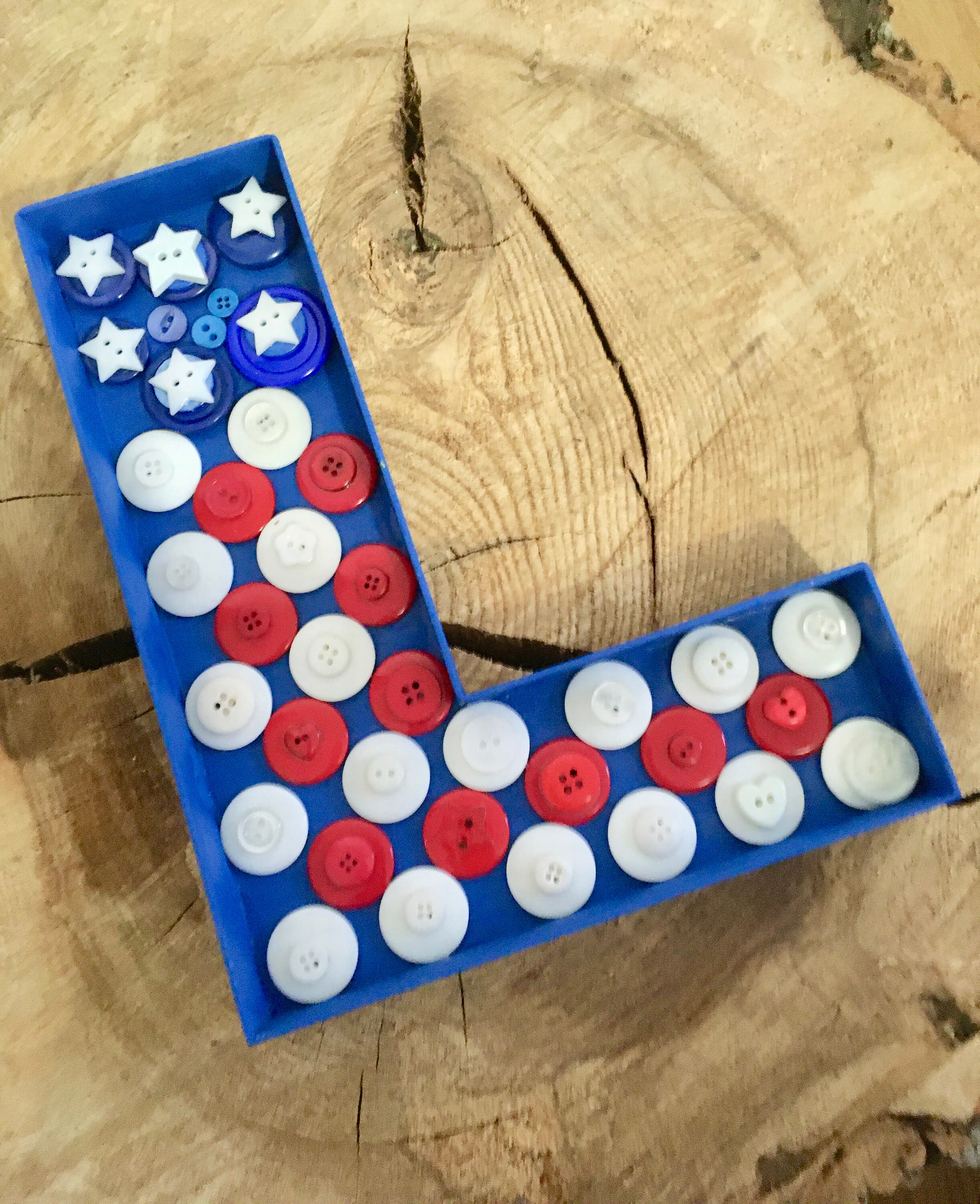 Fillable Letters, Wooden Fillable Letters, Button Fillable Letters ...