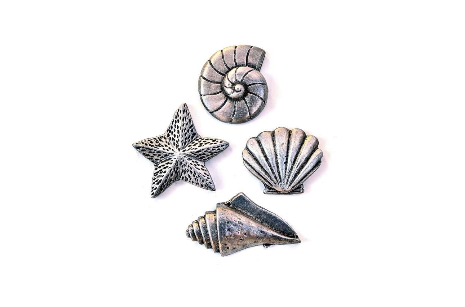 Sea Shells and Star Fish Magnets Sea Maritime Magnetic Kit - Etsy