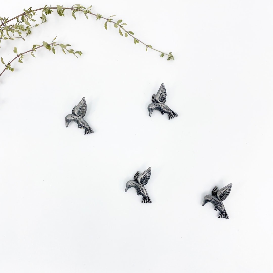Handmade Hummingbird Magnet – Strong Pewter Fridge or Locker Magnet ...
