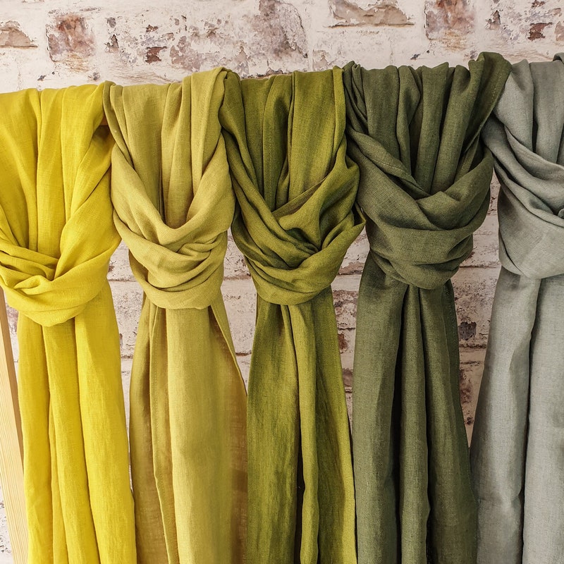 Chartreuse Scarf - Etsy