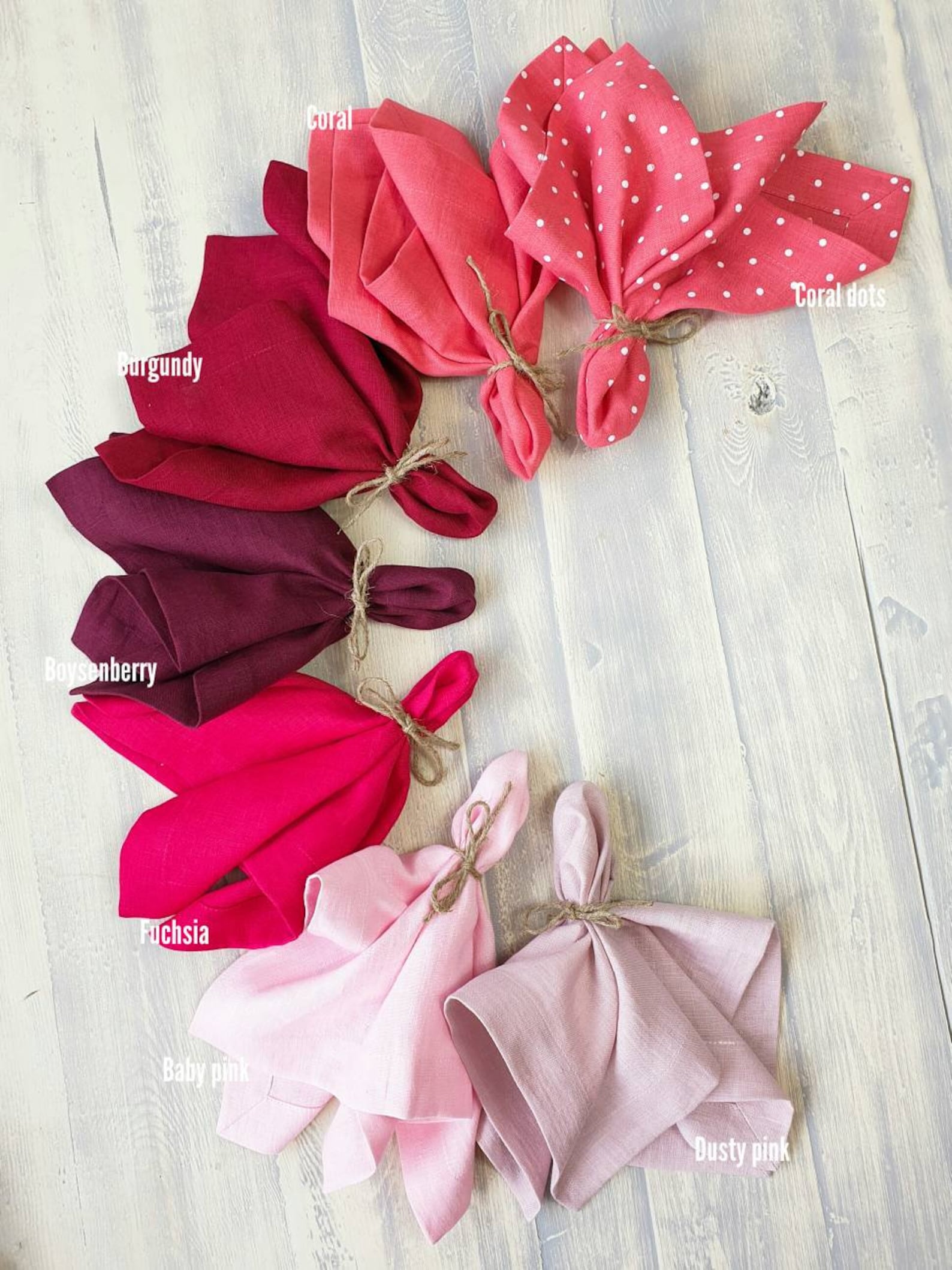 Linen Scraps Bundle, Washed Colored Linen Offcuts Bundle, Linen Fabric ...