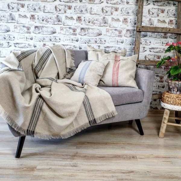 Burlap Bedding - Etsy
