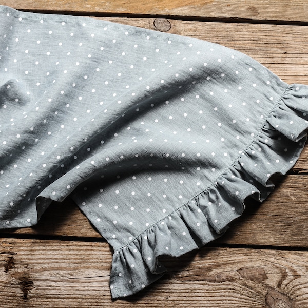 Ruffled Table Runner - Etsy