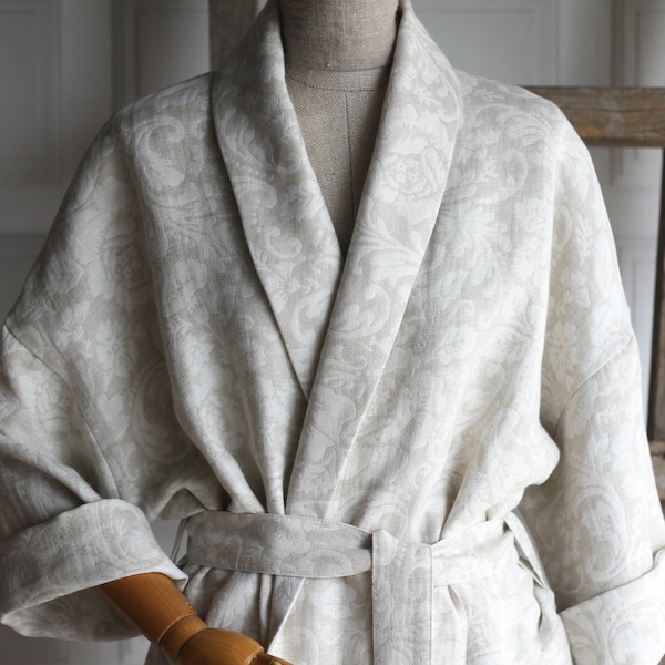 Linen Robe - Etsy