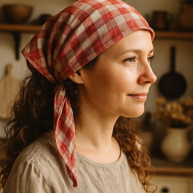 Pink Triangle Headscarf - Etsy UK