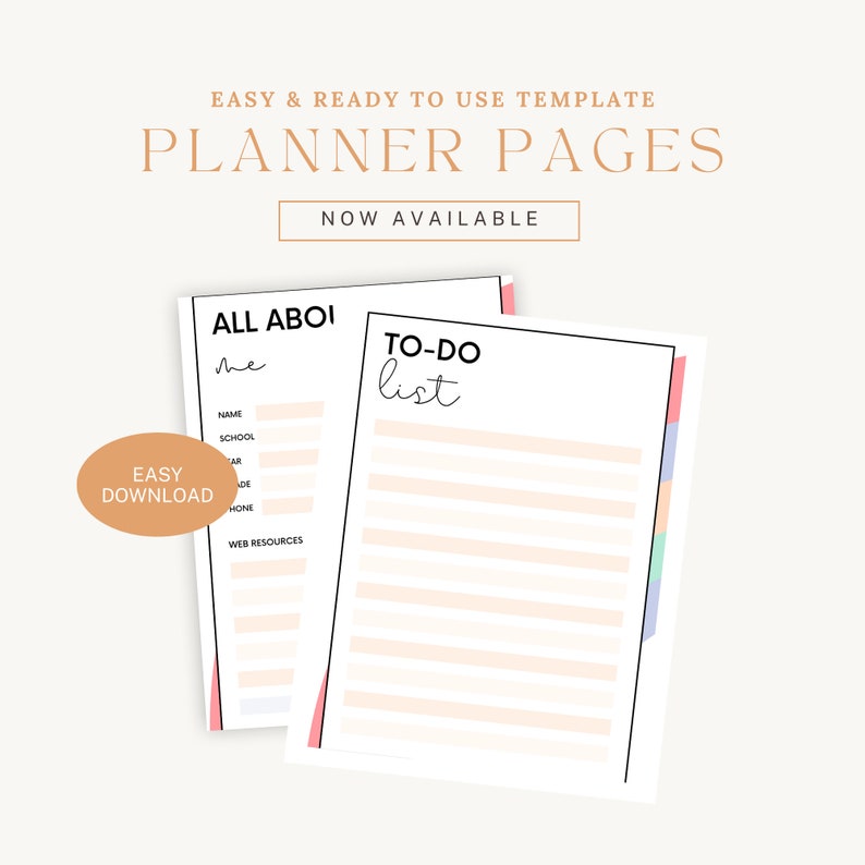 EDITABLE and Printable Teacher Planner PDF Lesson Planner Class ...