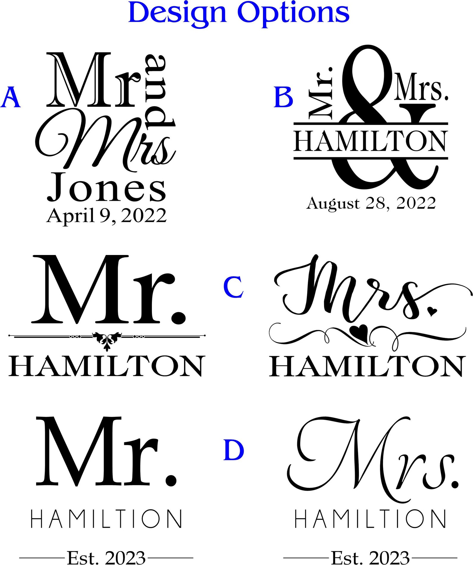 His and Her Flasks Personalized Mr and Mrs Flasks Wedding - Etsy