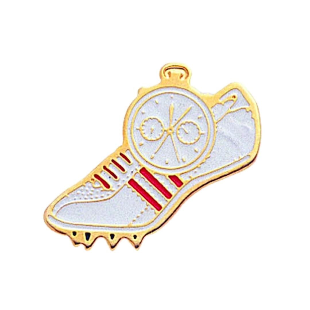 Track Chenille Varsity Sport Pin - - High School Sports Pin - Chenille ...