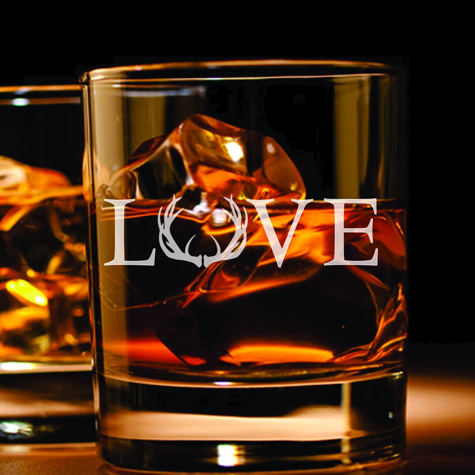 Monogrammed Whiskey Glass Custom Personalized Bourbon and - Etsy