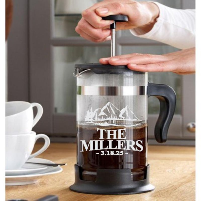 French Press Coffee - Etsy
