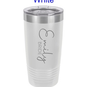 Bridesmaid Thermal Tumbler Gift, Maid of Honor Thermal Mug for Bachelor ...