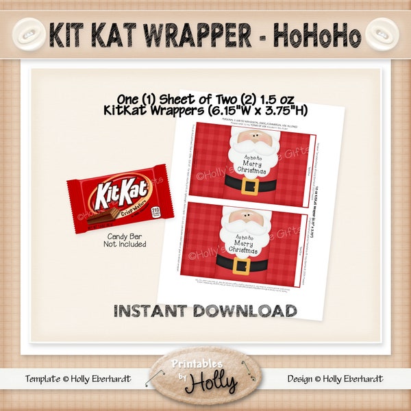 Kit Kat Wrapper - Etsy