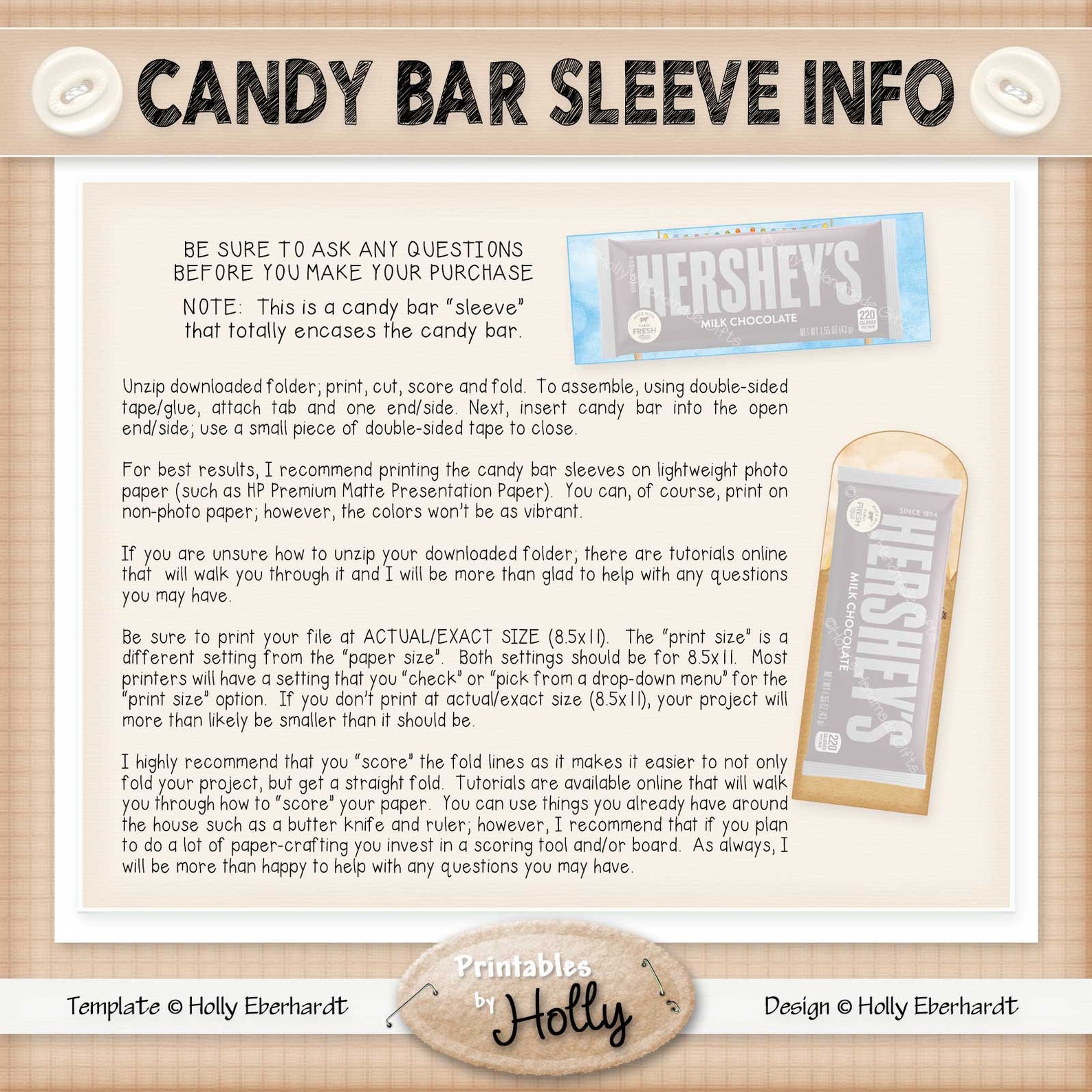 Candy Bar Sleeve Ruler Teacher Instant Download - Etsy