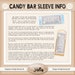 Candy Bar Sleeve Ruler Teacher Instant Download - Etsy
