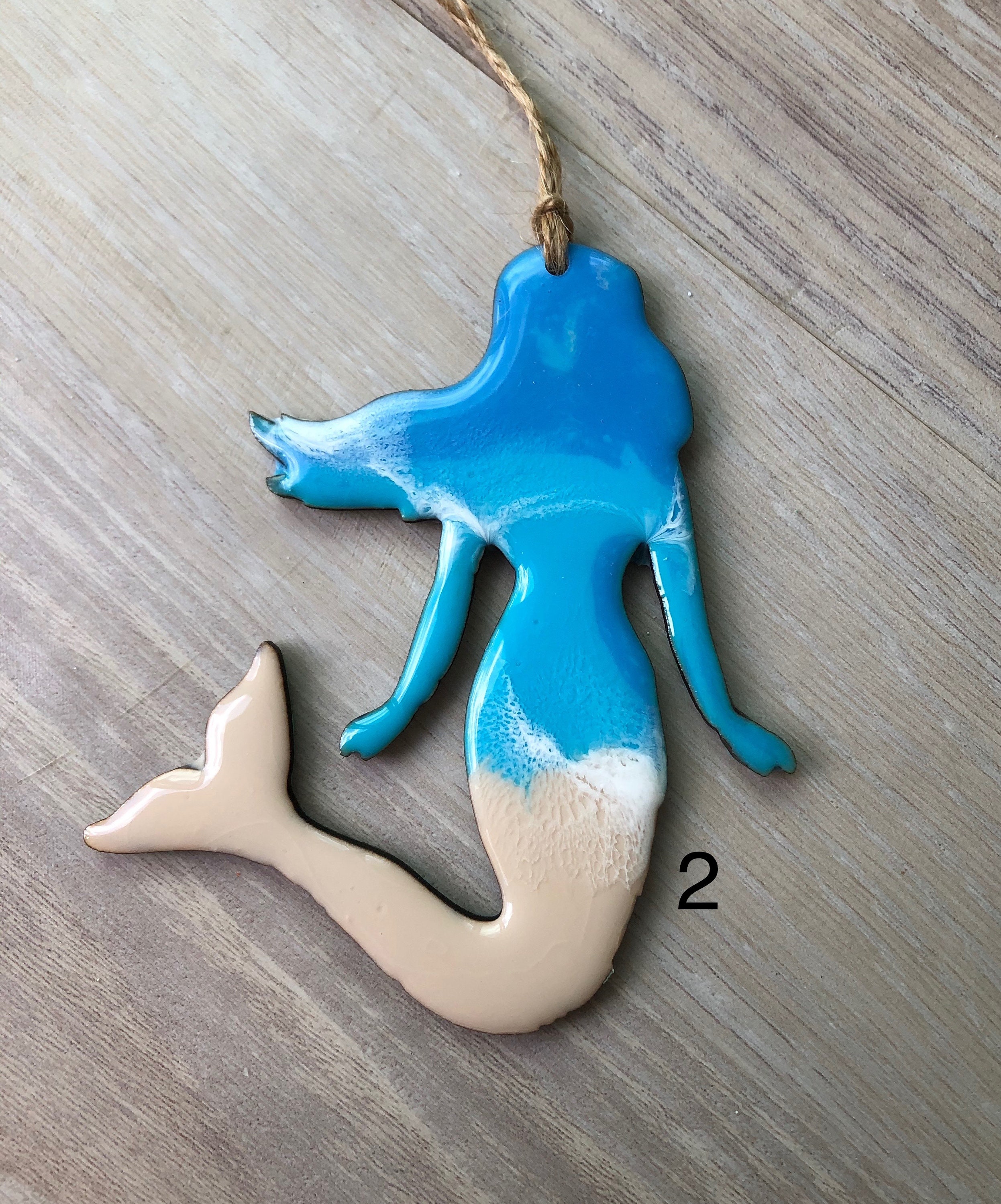 Mermaid Resin Ornament