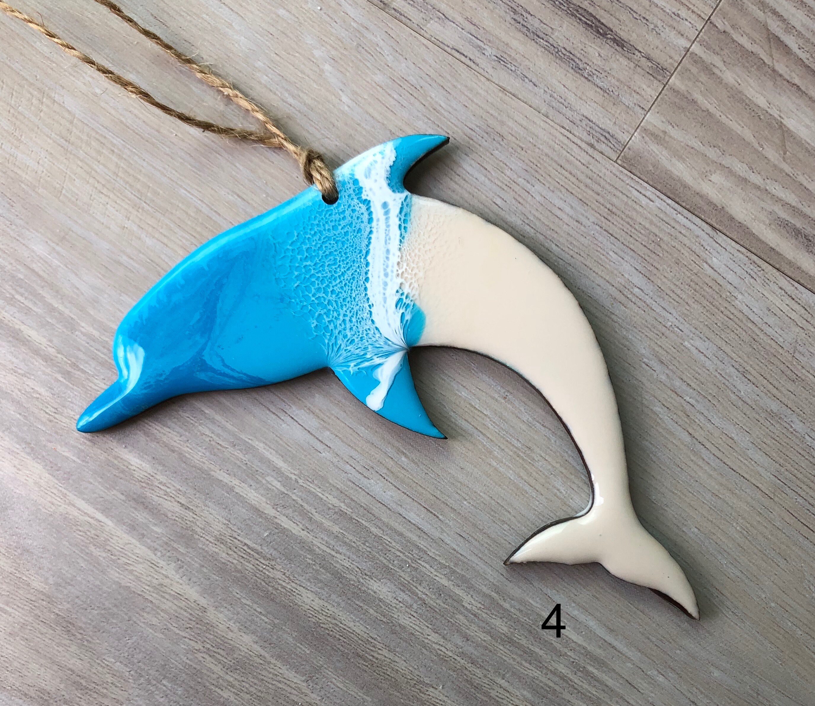 Dolphin Resin Ornament