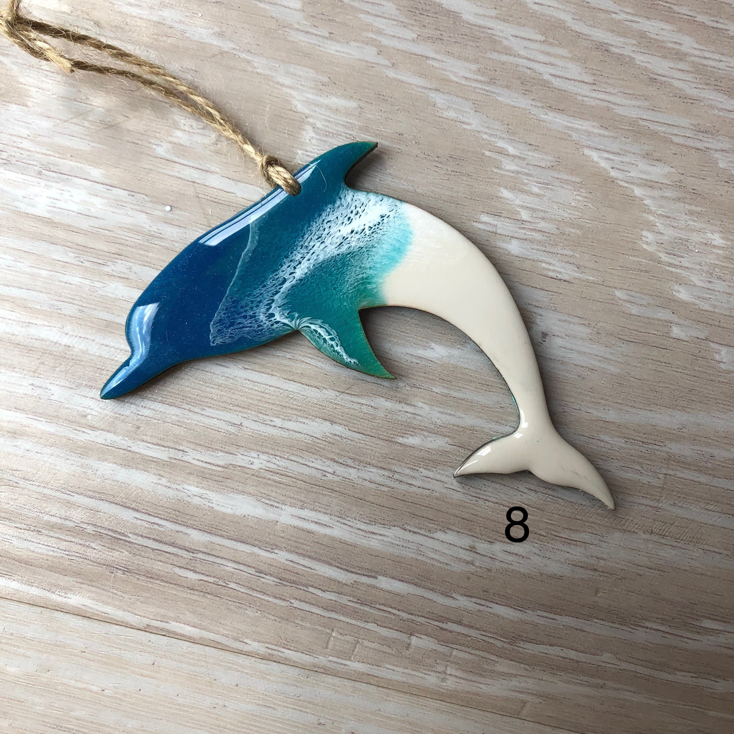Dolphin Resin Ornament