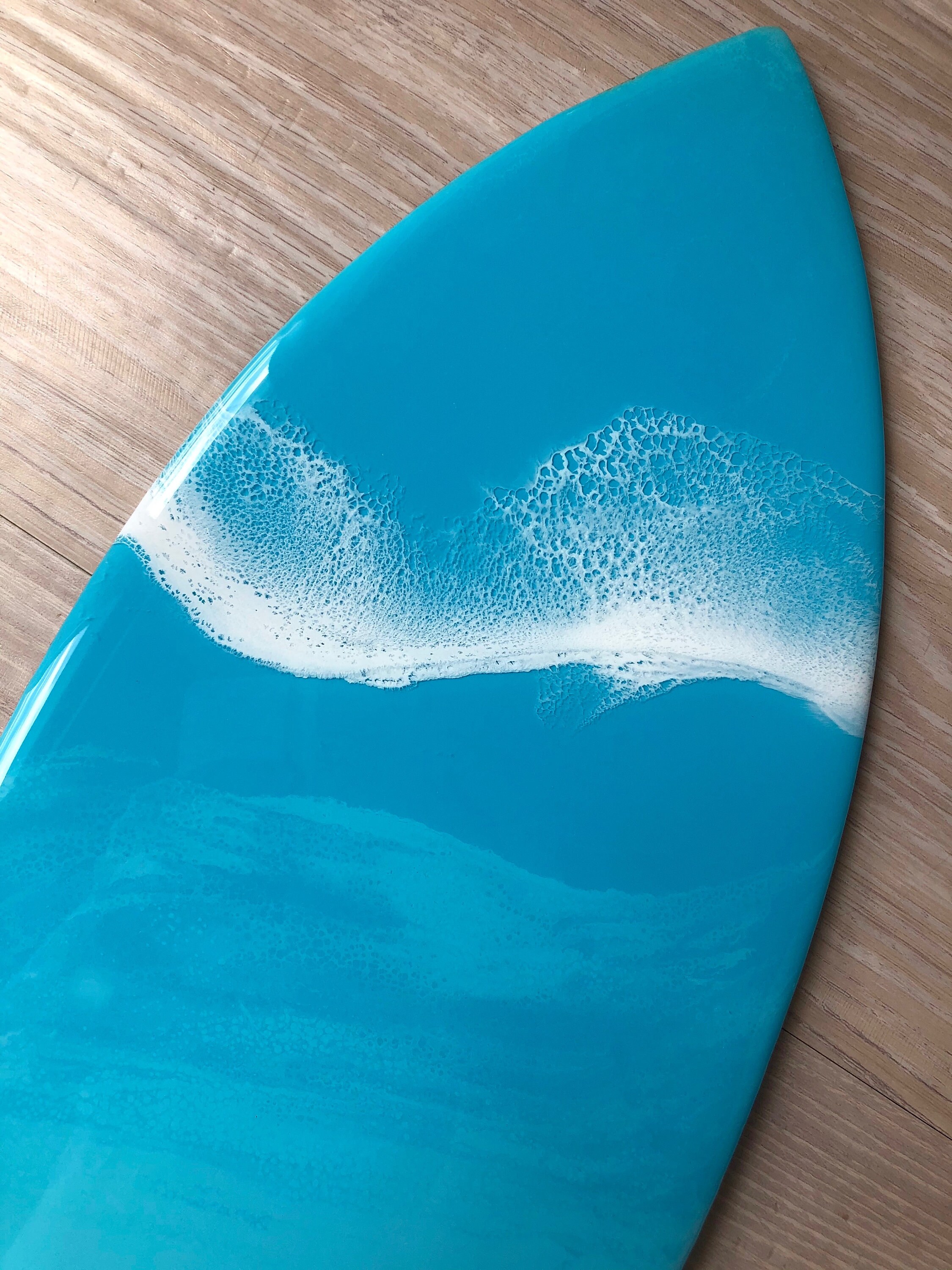 24 Resin Surfboard Wall Art