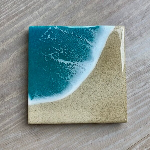 Resin Beach Coasters - Etsy