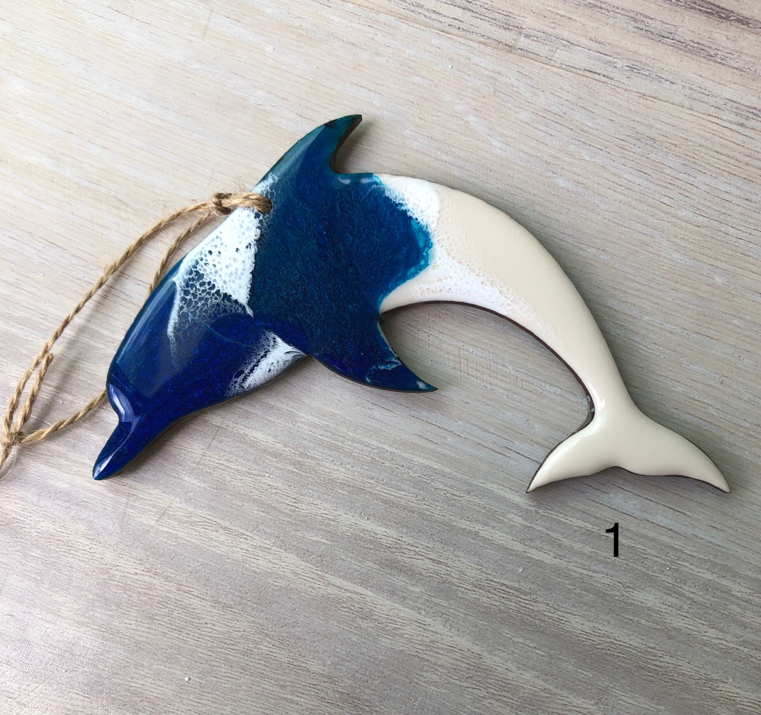 Dolphin Resin Ornament