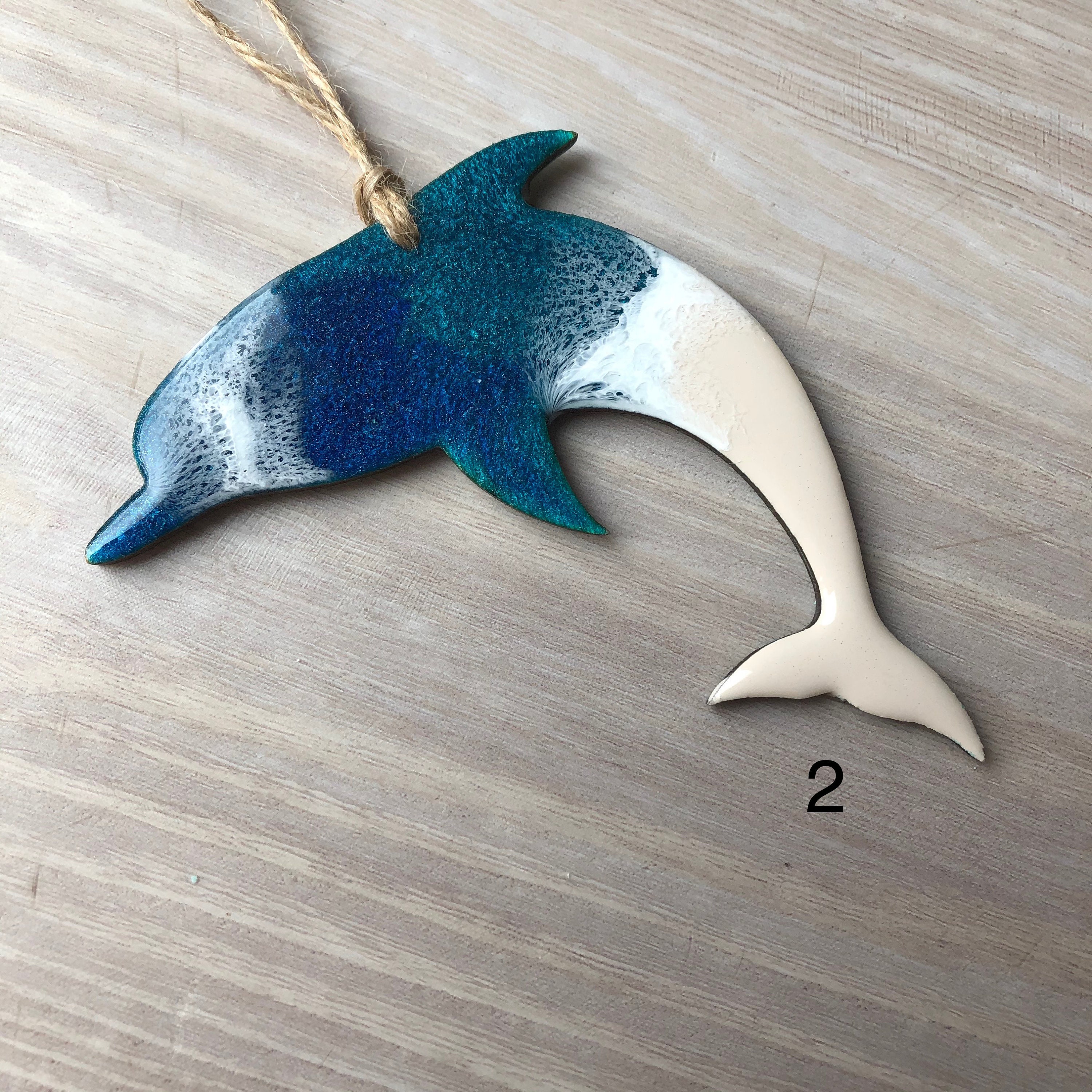 Dolphin Resin Ornament