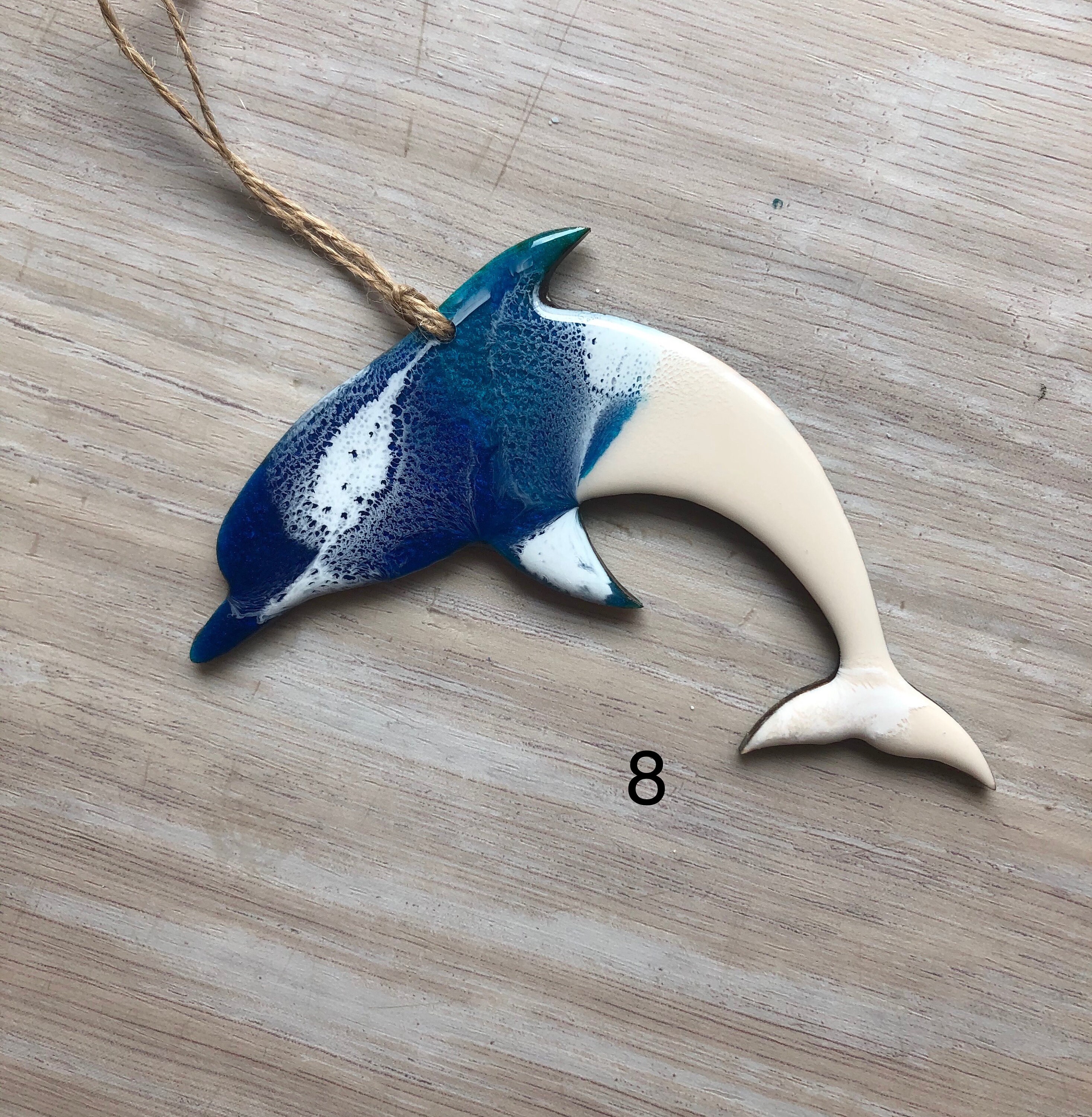 Dolphin Resin Ornament