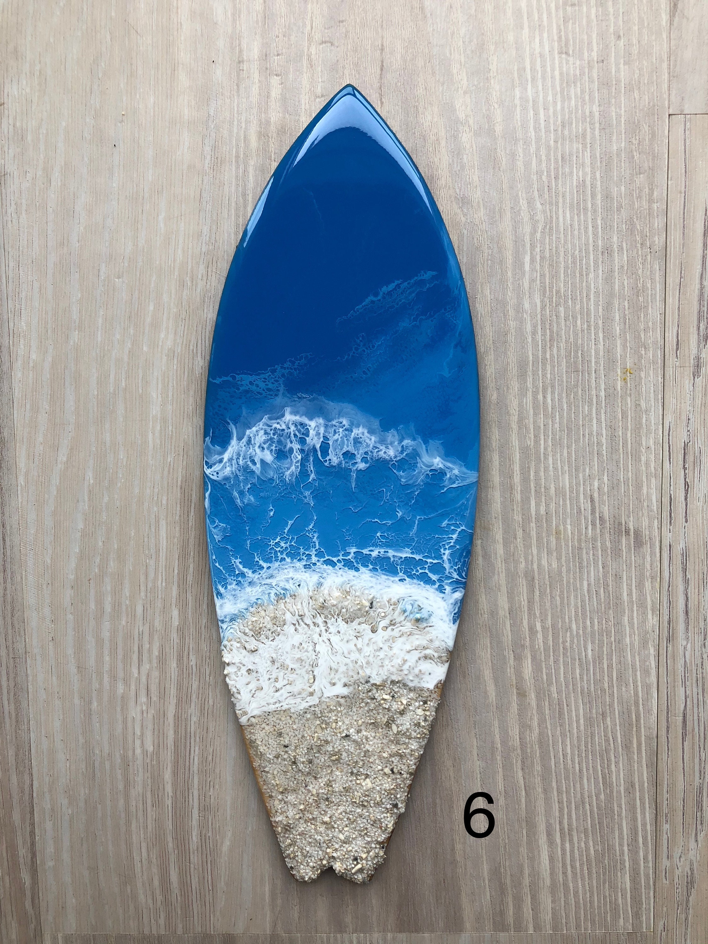 12 Resin Surfboard Wall Art
