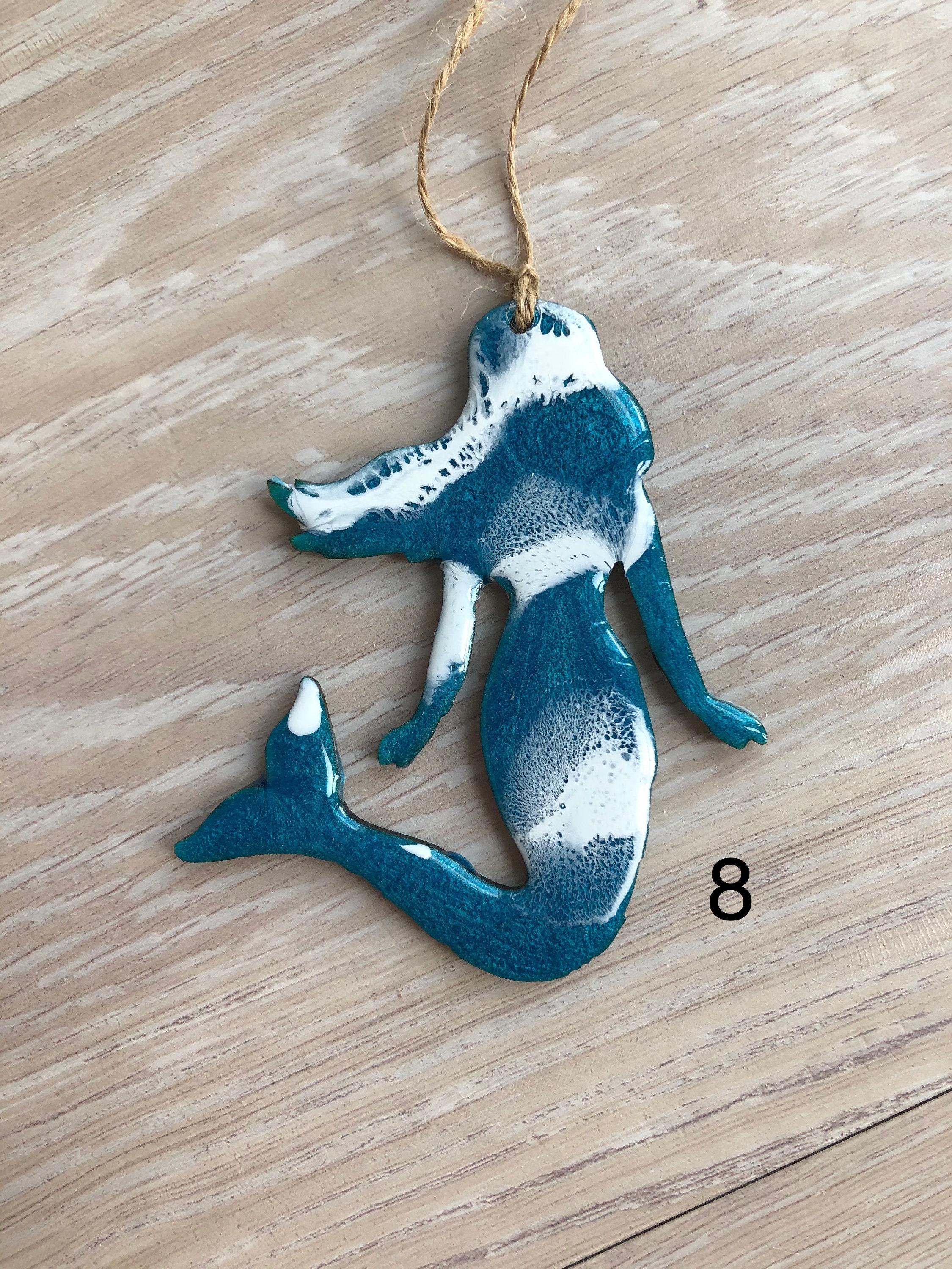 Mermaid Resin Ornament