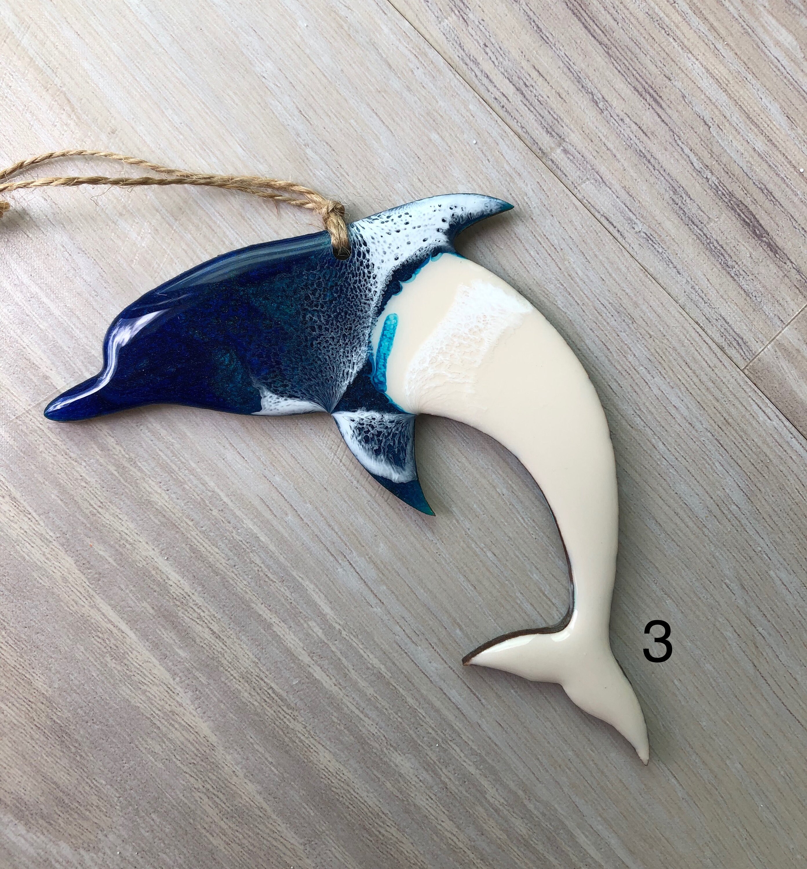 Dolphin Resin Ornament