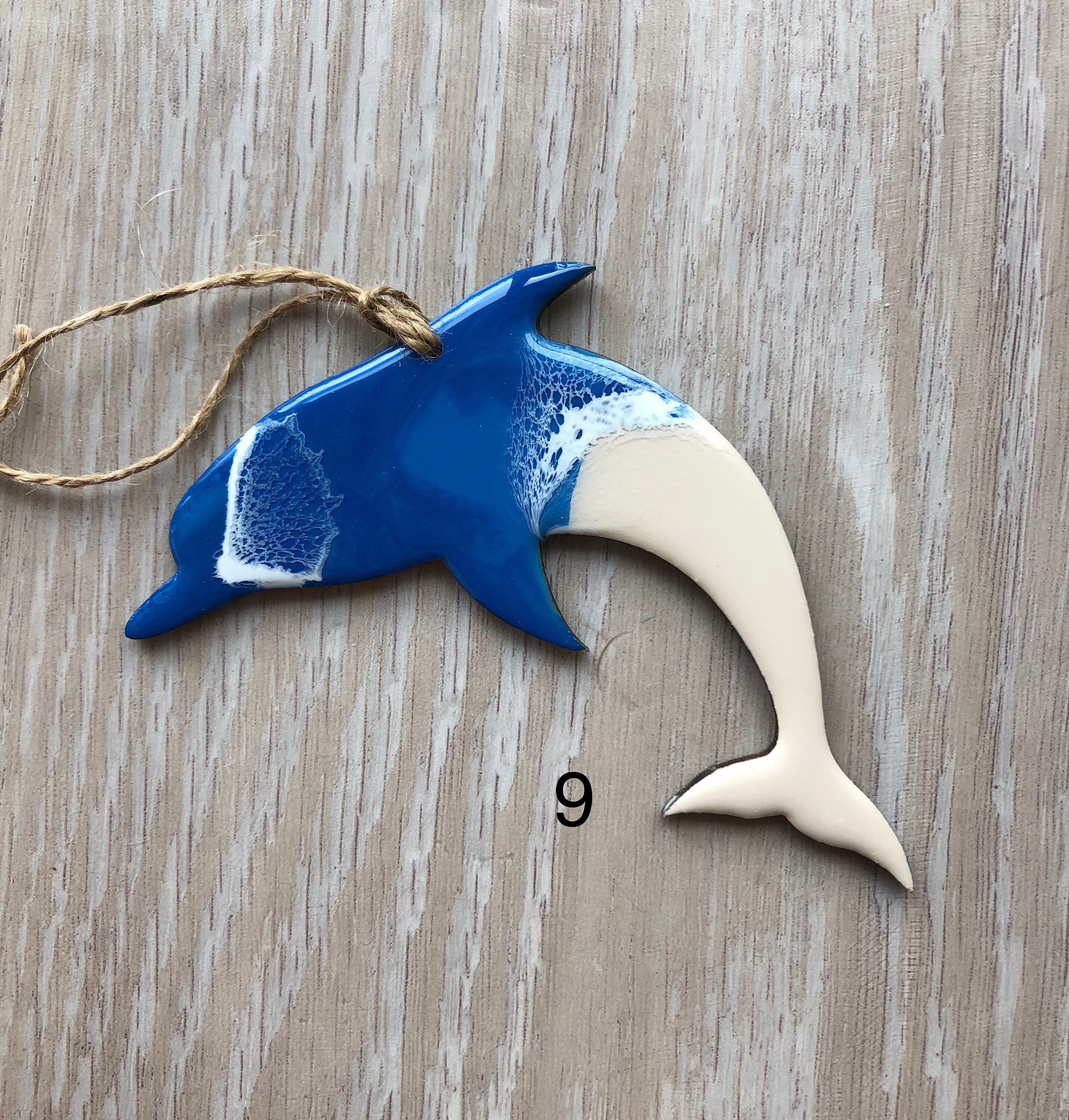 Dolphin Resin Ornament