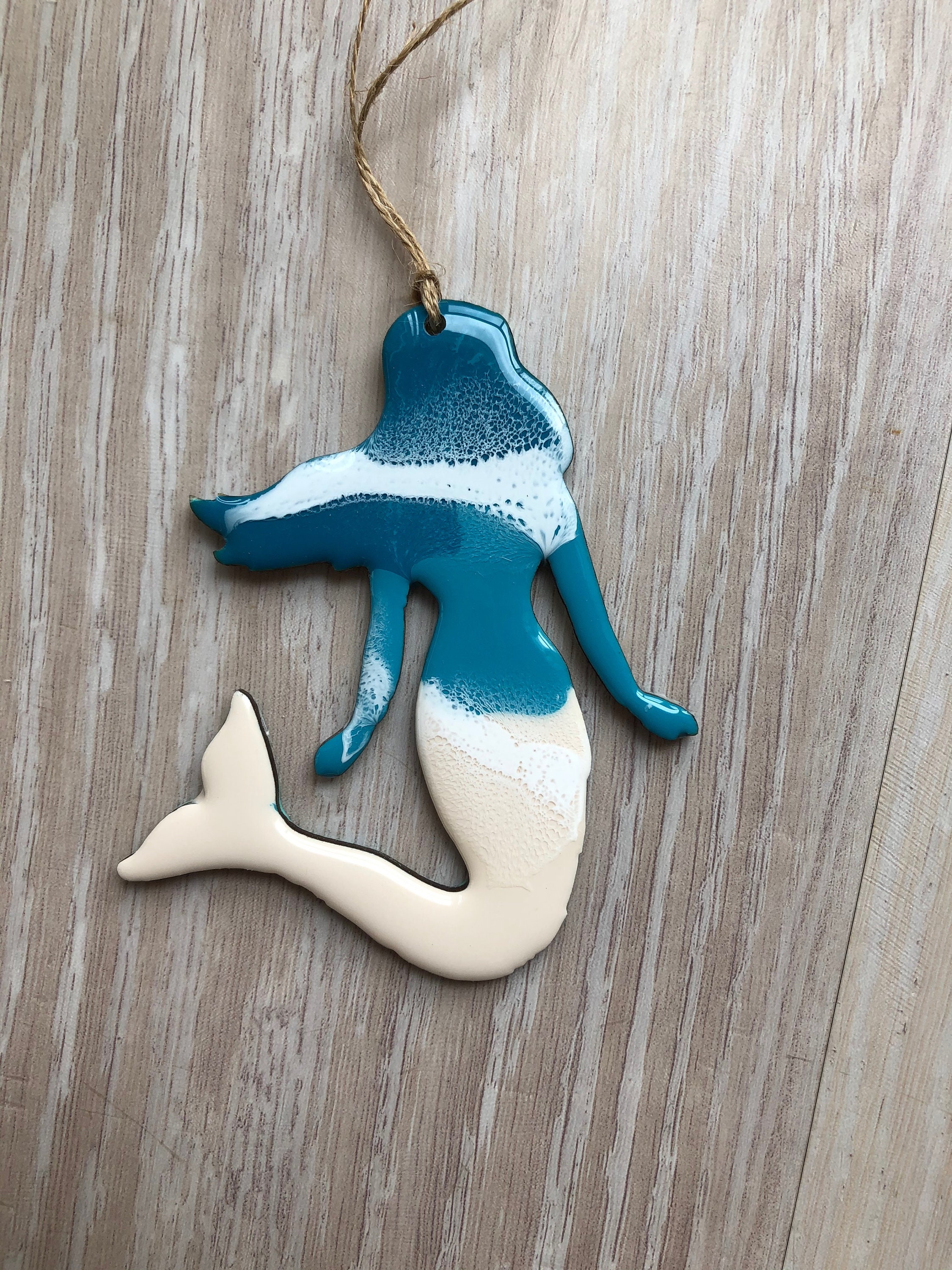 Mermaid Resin Ornament
