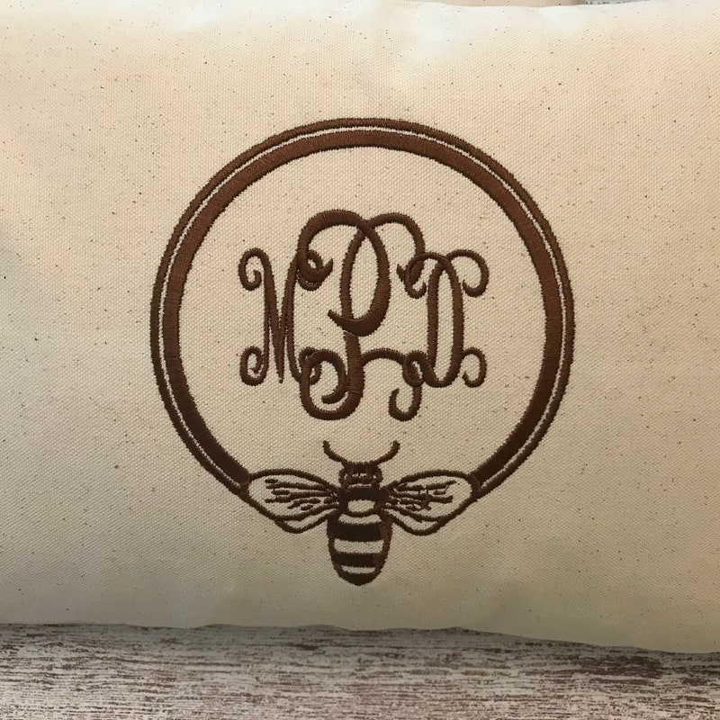 Bee Monogram - Etsy