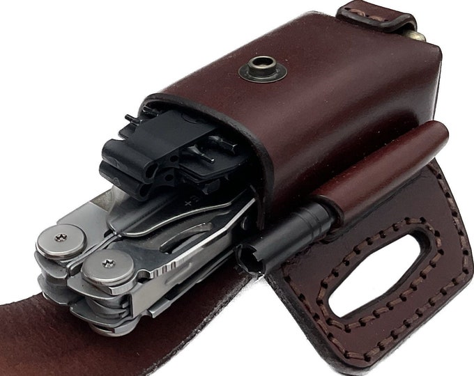 Sheath for Leatherman Wave Plus Space for Bit Kit and Bit Extension ...