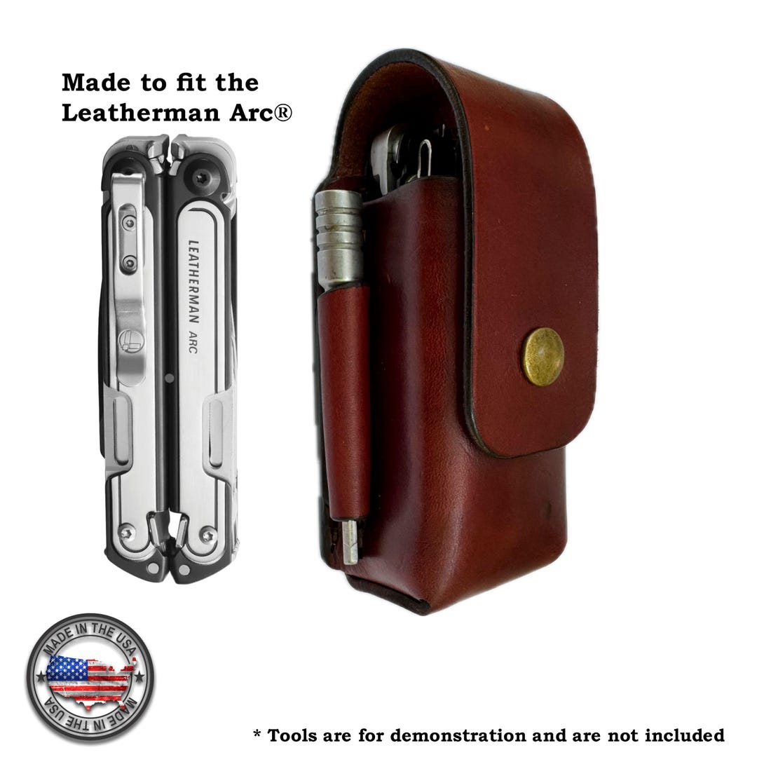 Sheath for Leatherman Arc Plus Space for Bit Kit and Bit Extension ...