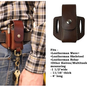 Sheath for Leatherman Wave Plus Space for Bit Kit and Bit Extension ...