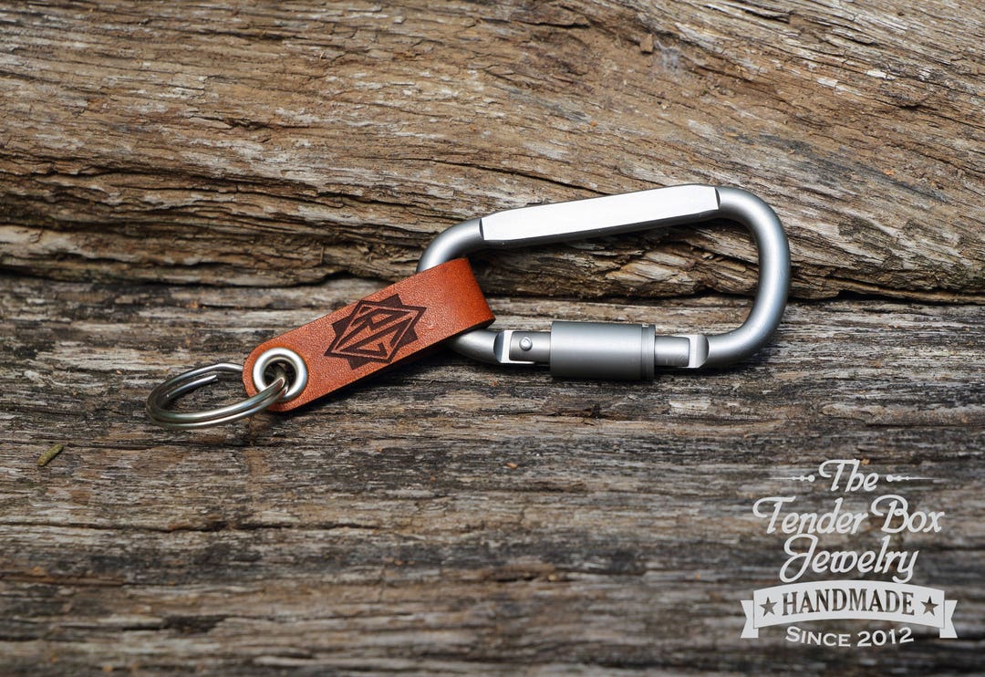 Leather Key Ring Custom Personalized Leather Key Chain Custom Leather ...