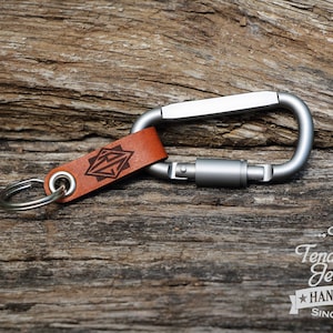 Leather Key Ring Custom Personalized Leather Key Chain Custom Leather ...