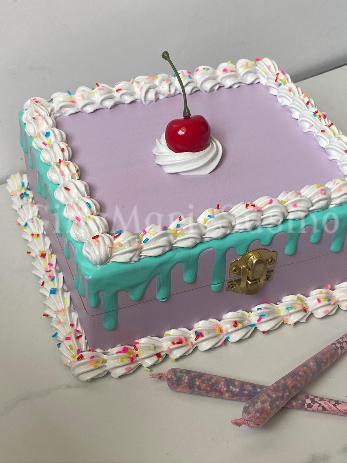Birthday Cake Stash Box - Etsy