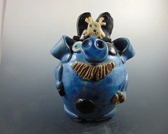 Pirate Piggy Bank - Etsy