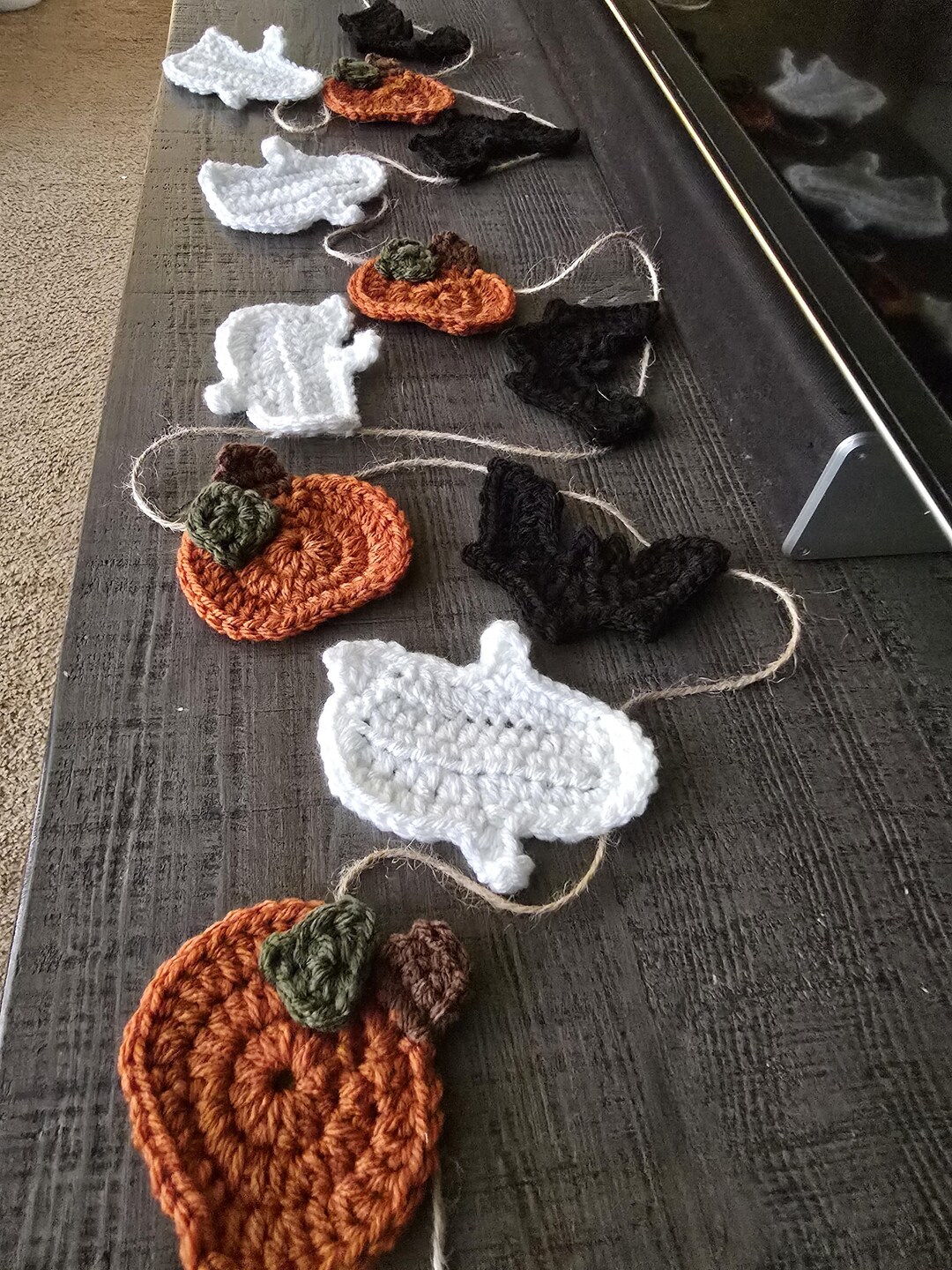 Halloween Garland, Spooky Garland, Pumpkin, Ghost, Bat Garland. - Etsy