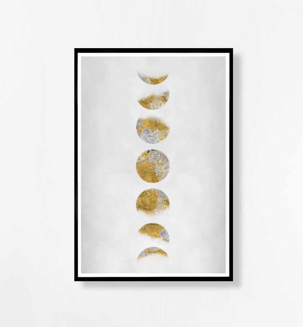 Phases of the Moon Printable, Moon Phases Printable, Moon Phases Print ...