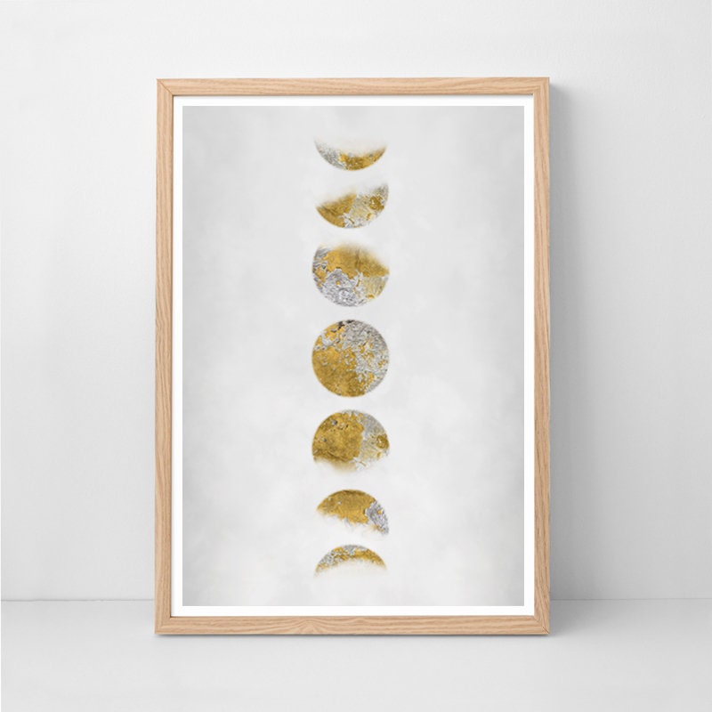 Phases of the Moon Printable, Moon Phases Printable, Moon Phases Print ...