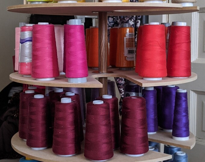 NEW - Tall Thread Storage Carousel - Stores 122 Large Spools - FREE ...