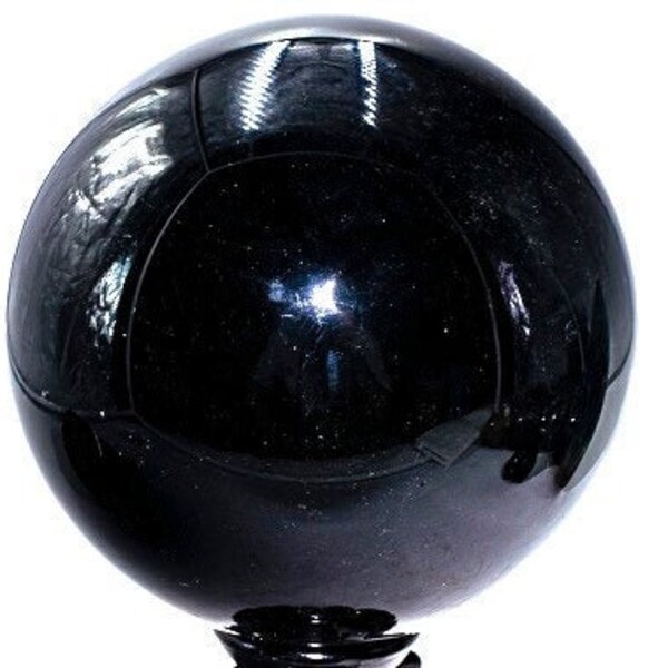 Obsidian Sphere - Etsy
